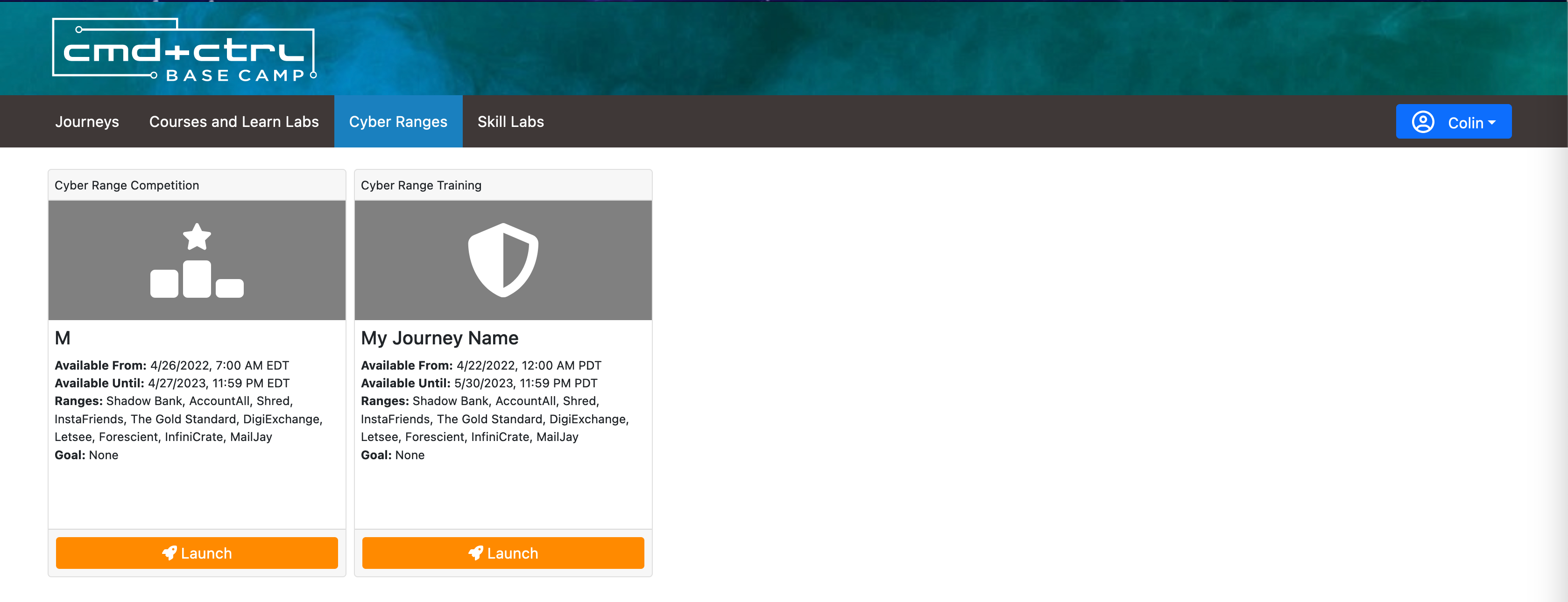 What is the difference between Competitions and Training Sessions? – CMD+CTRL Security Support